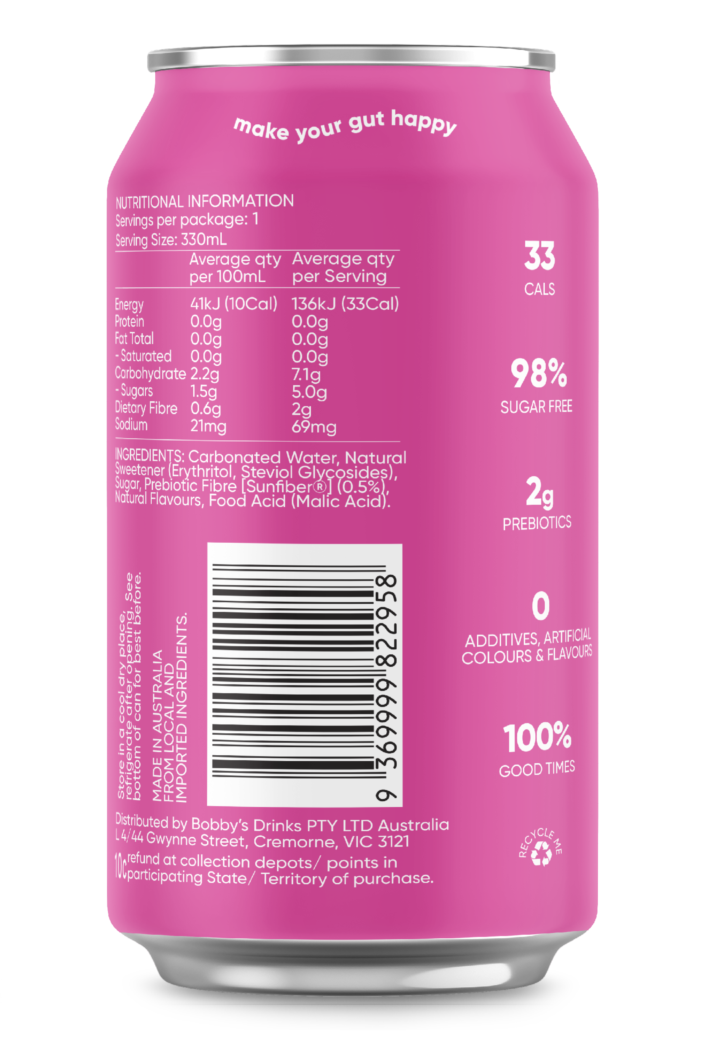 bobby Unconventional Soft Drinks